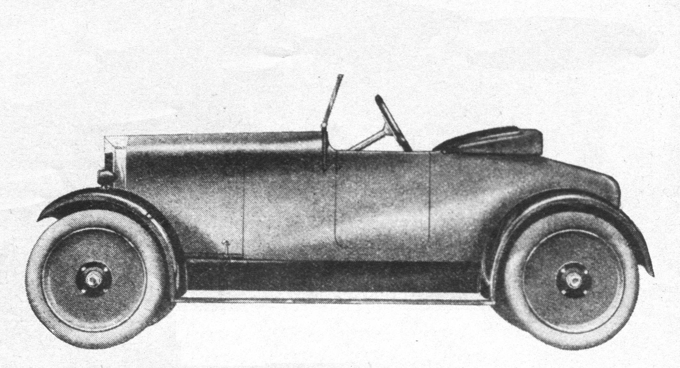 Prototype Motor Cars 1919 to 1922